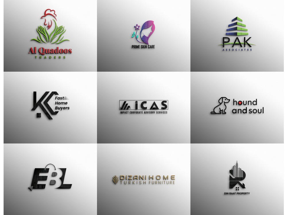Modern, minimalist, and luxury logo design with unlimited revisions ...