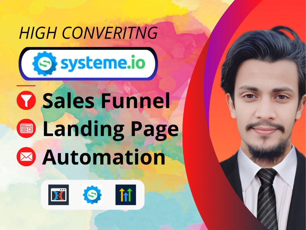 High converting system.io sales funnel or systeme.io landing page ...