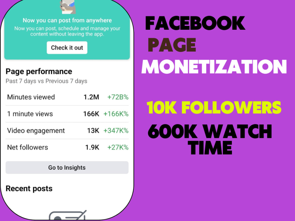 Facebook page monetization criteria fulfill | Upwork