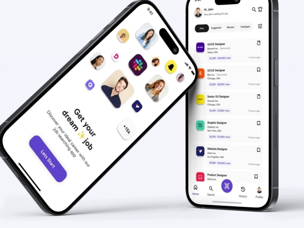 A professional mobile app design | Upwork