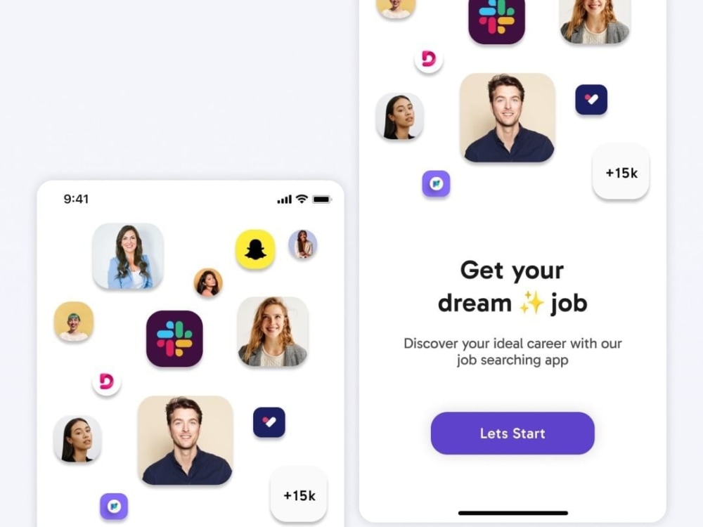 A professional mobile app design | Upwork