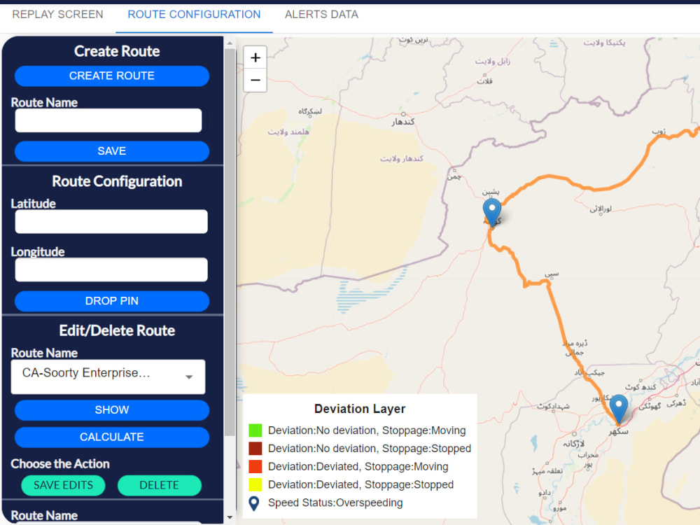 An interactive webmap using MERN/PERN stack | Upwork
