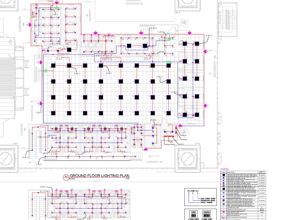 2D Design of MEP System | Upwork