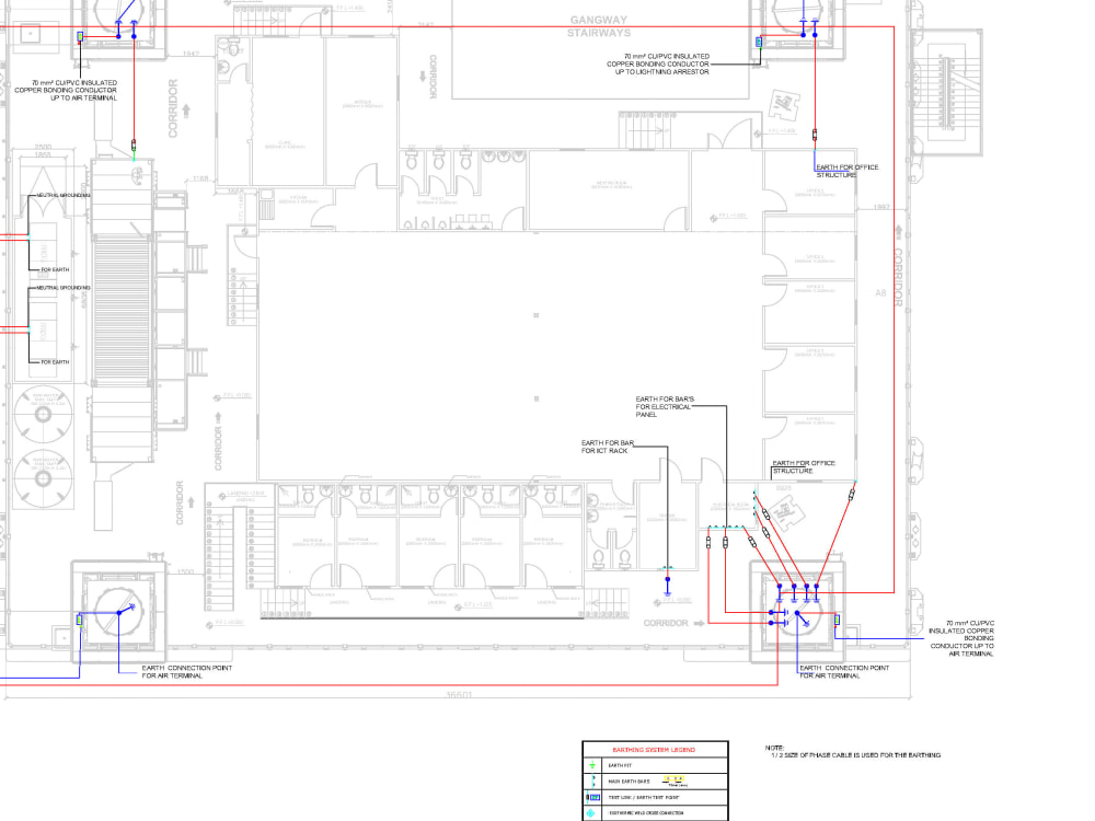2D Design of MEP System | Upwork