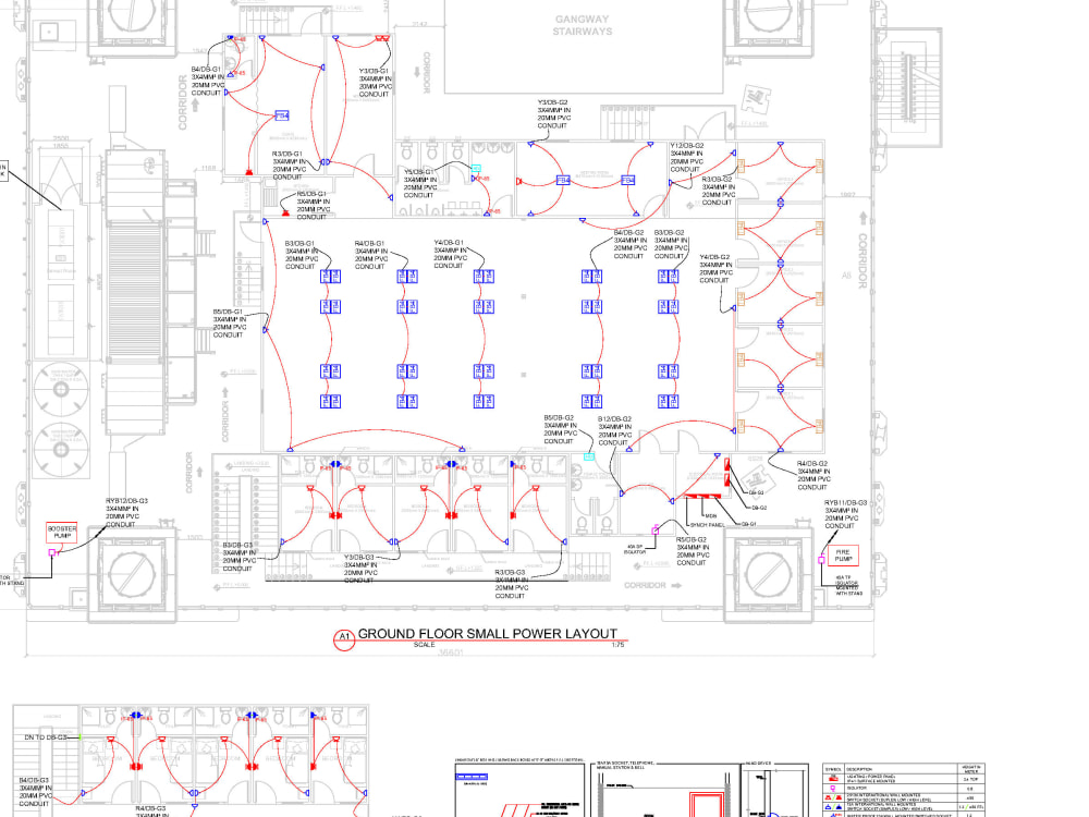 2D Design of MEP System | Upwork