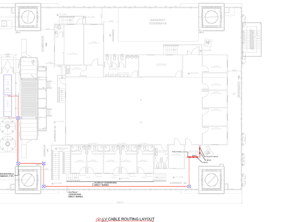 2D Design of MEP System | Upwork