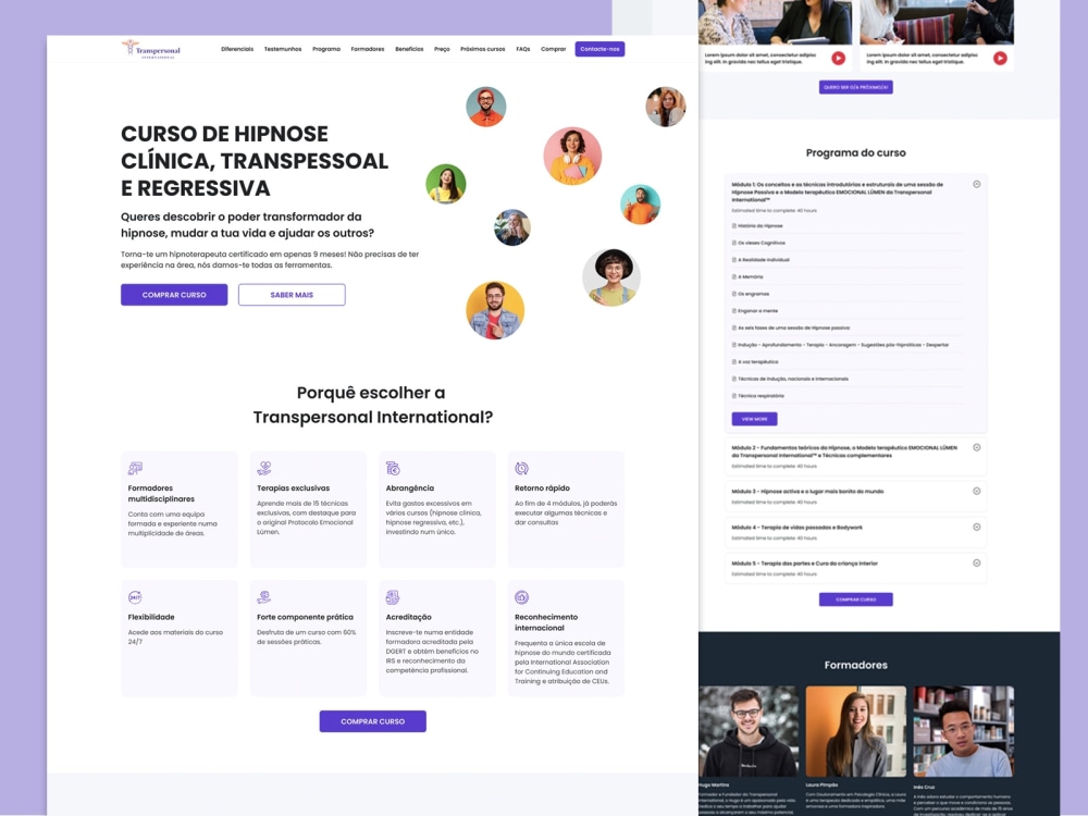 A fantastic website design, web redesign and landing page design. | Upwork