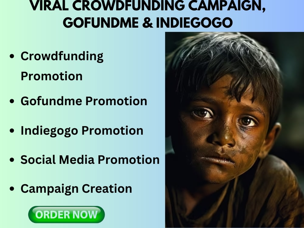 Successful Crowdfunding Campaign Promotion, Kickstarter ,Gofundme | Upwork