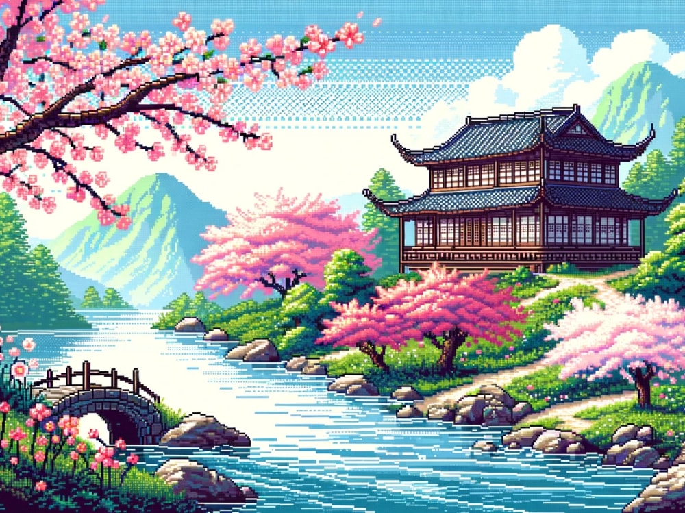 Amazing pixel art scenery | Upwork