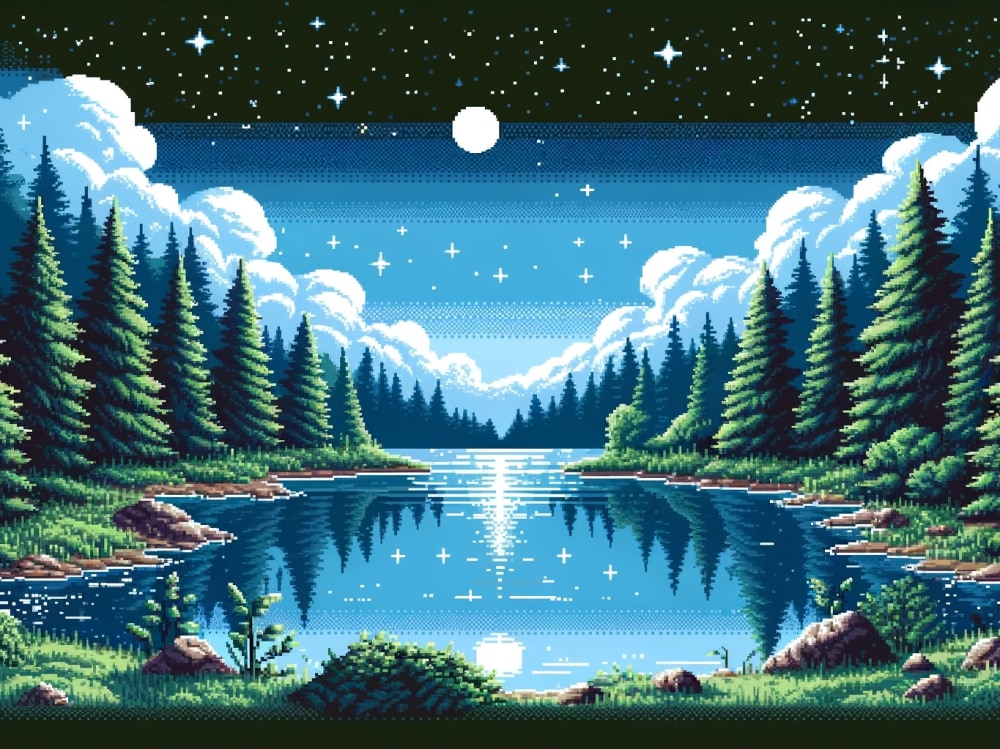 Amazing pixel art scenery | Upwork