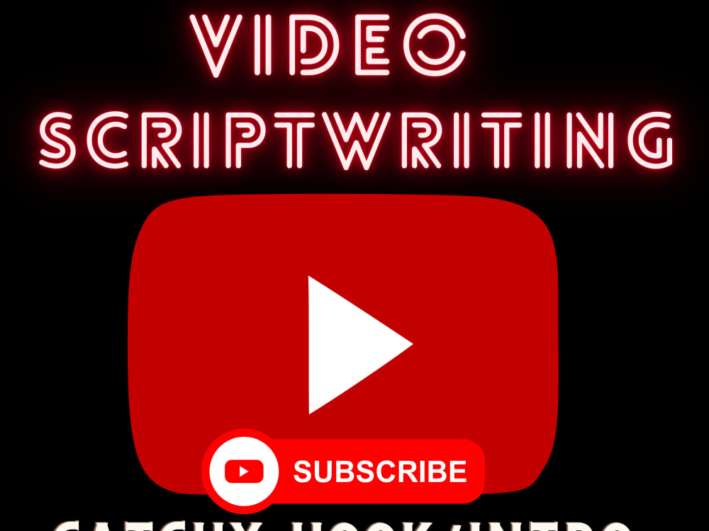 Engaging YouTube Script Writing for your YouTube channel | Upwork Engaging YouTube Script Writing for your YouTube channel | Upwork