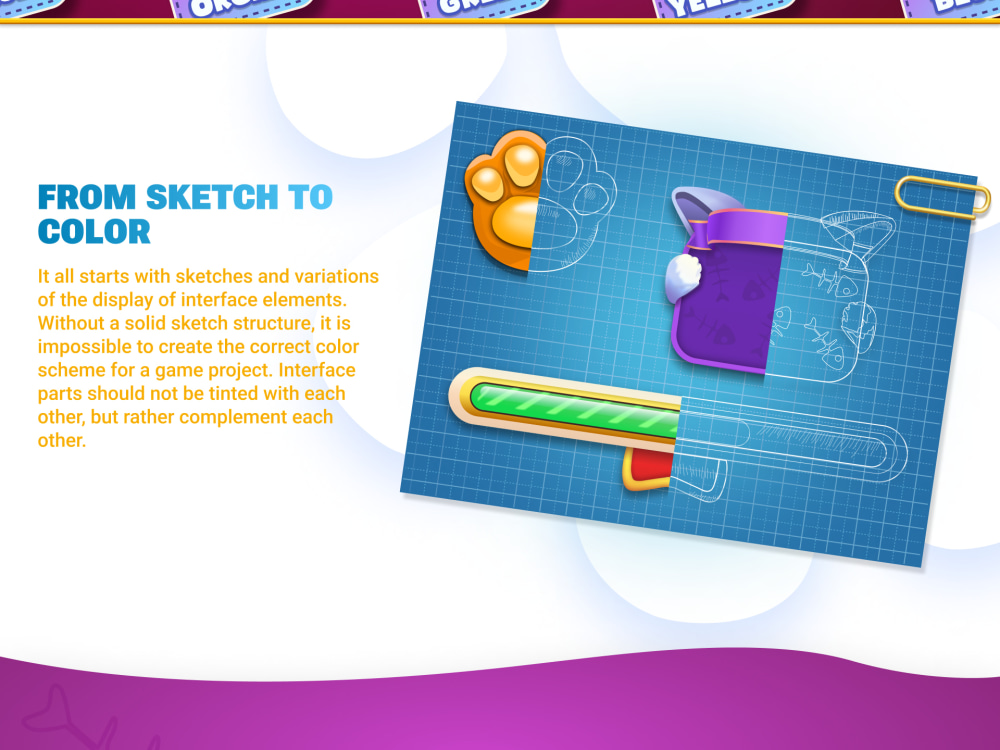 Match-3 Game UI/UX: Tail Trail | Upwork