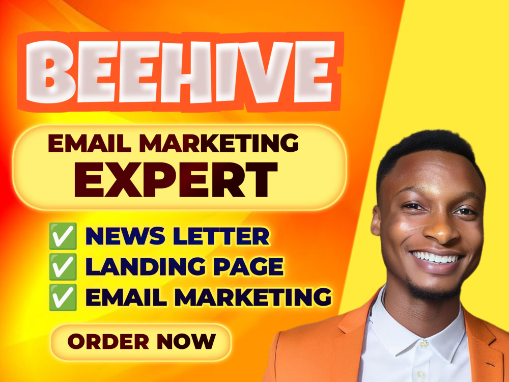 A professional beehive email campaign bee hiv email template beehive | Upwork
