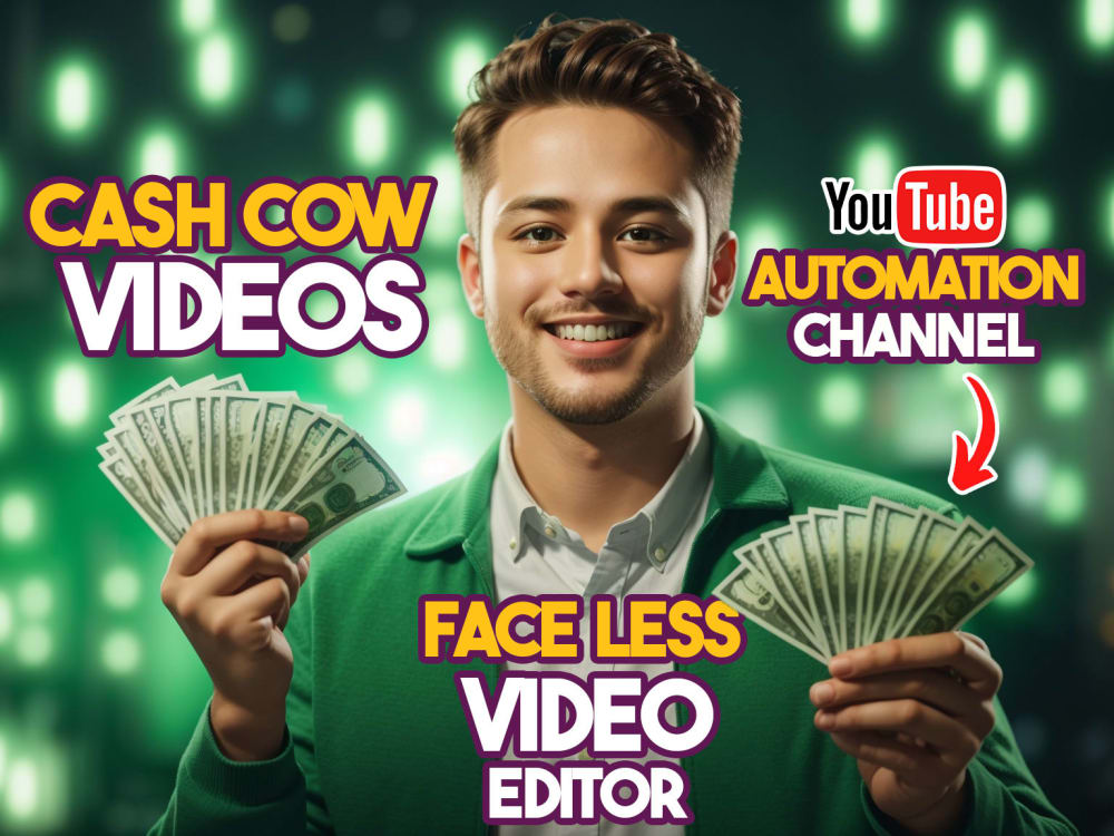 Automated cash cow marketing, cash cow YouTube, and channel monetized ...