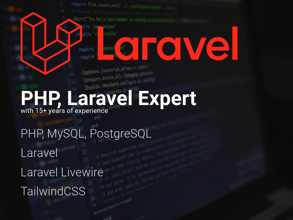 Php Expert Php Laravel Developer Php Mysql Developer Core Php Laravel Upwork 7055