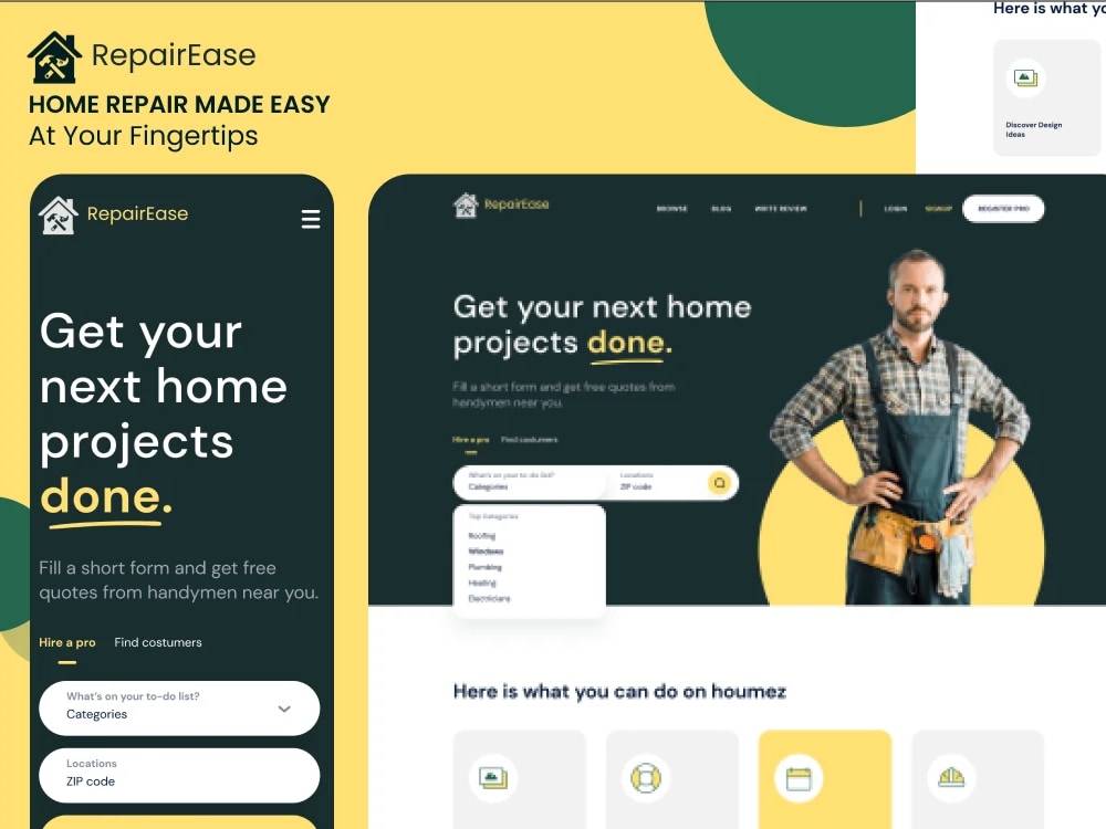 A modern website or landing page using Mern Stack Technology | Upwork