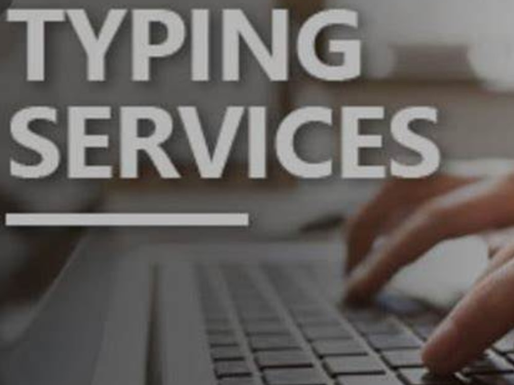 The best typing services | Upwork