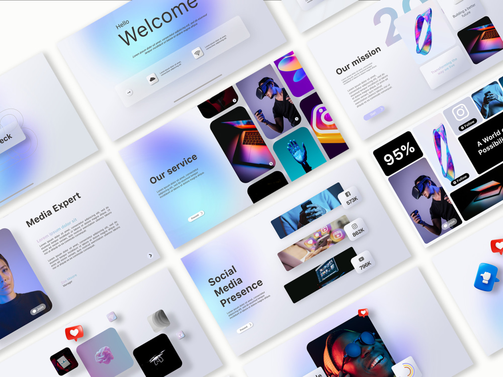 A Professional Branded PowerPoint Template | Upwork