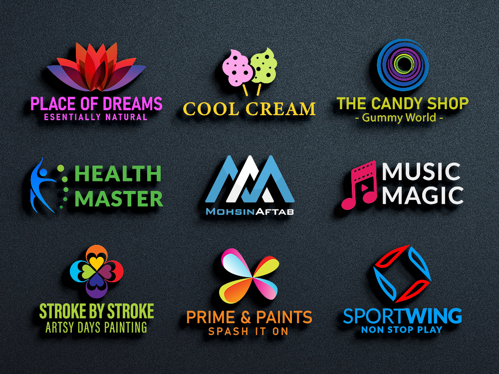 Custom 3D Logo Design, Stationery, Brand Identity, Social Media Kit ...