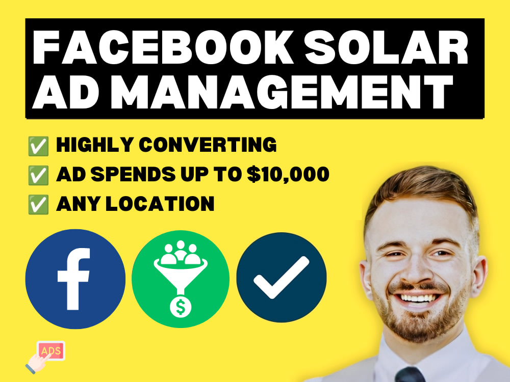 Qualified solar panel leads generated with facebook ads | Upwork