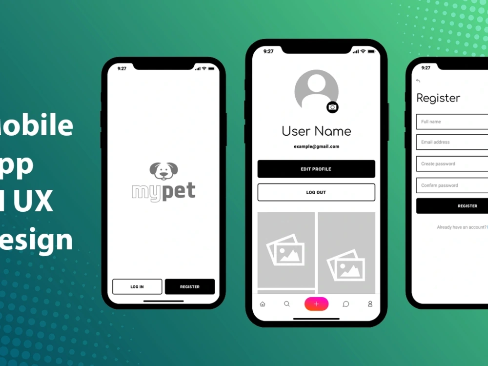 An amazing mobile app UI UX designed | Upwork