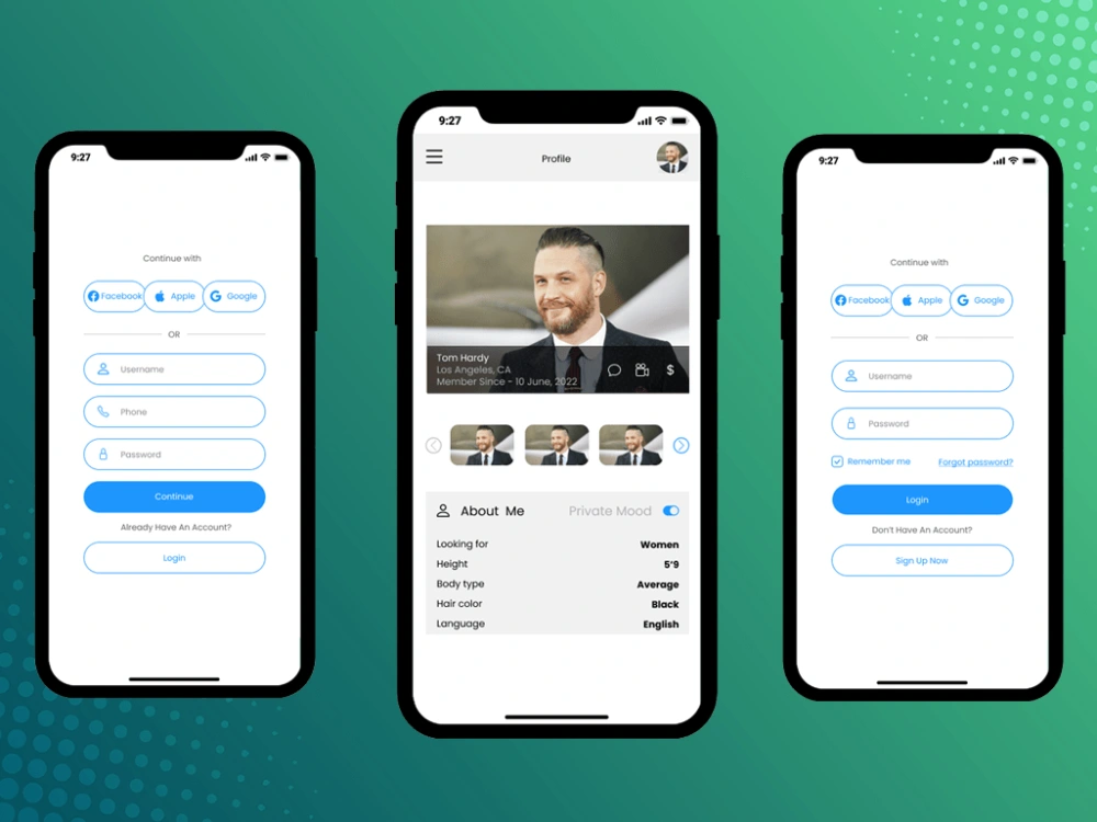 An amazing mobile app UI UX designed | Upwork
