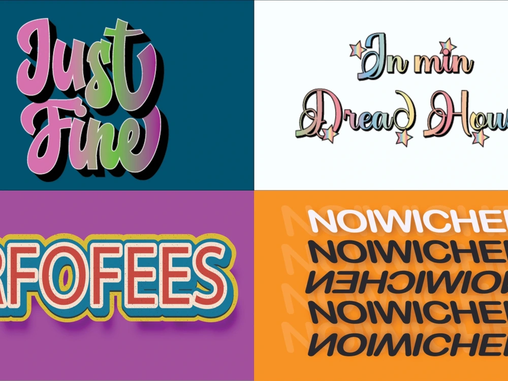 Custom hand lettering, typography font logo, retro script, hand-drawn ...