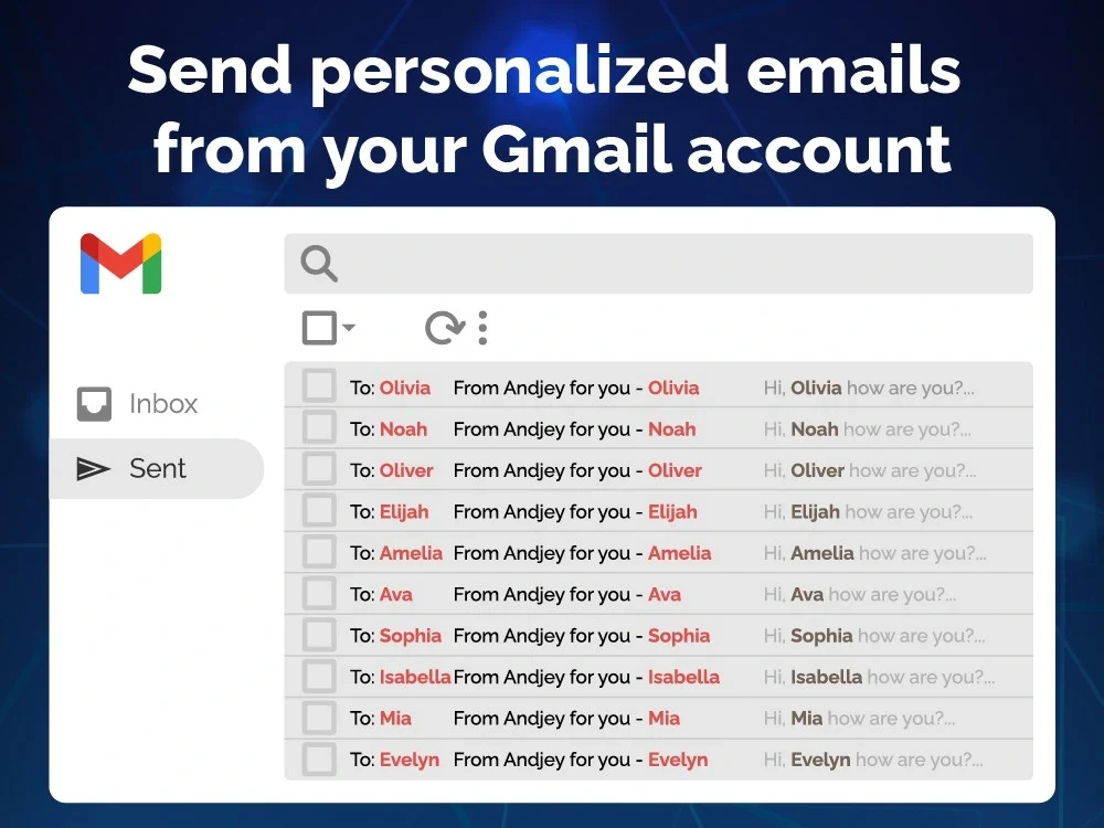 Simple Email Sender tool for Sheets and Gmail to send personalized ...