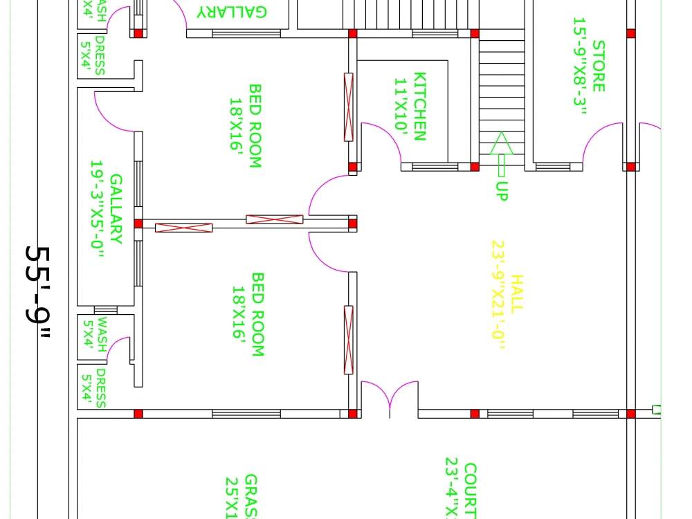 An amazing layout design for your house buildings | Upwork