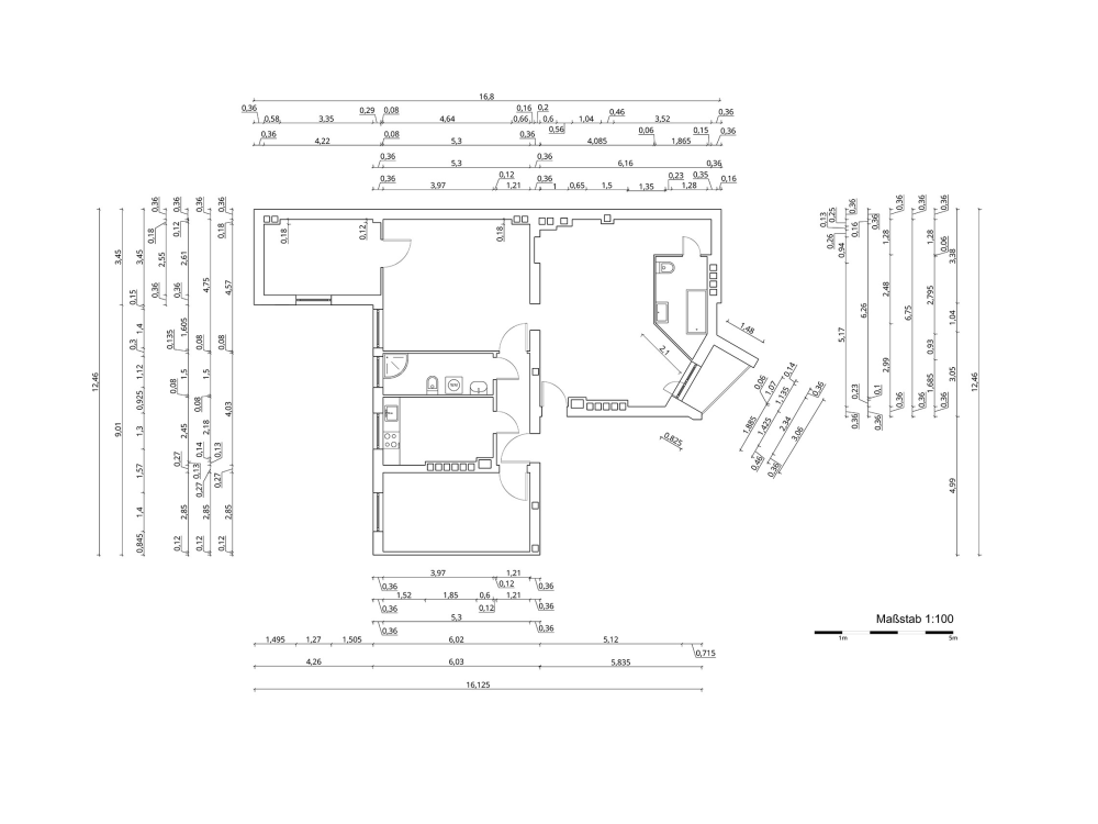 2D drawings in AutoCAD converting pdf and picture (diagrams, plans ...
