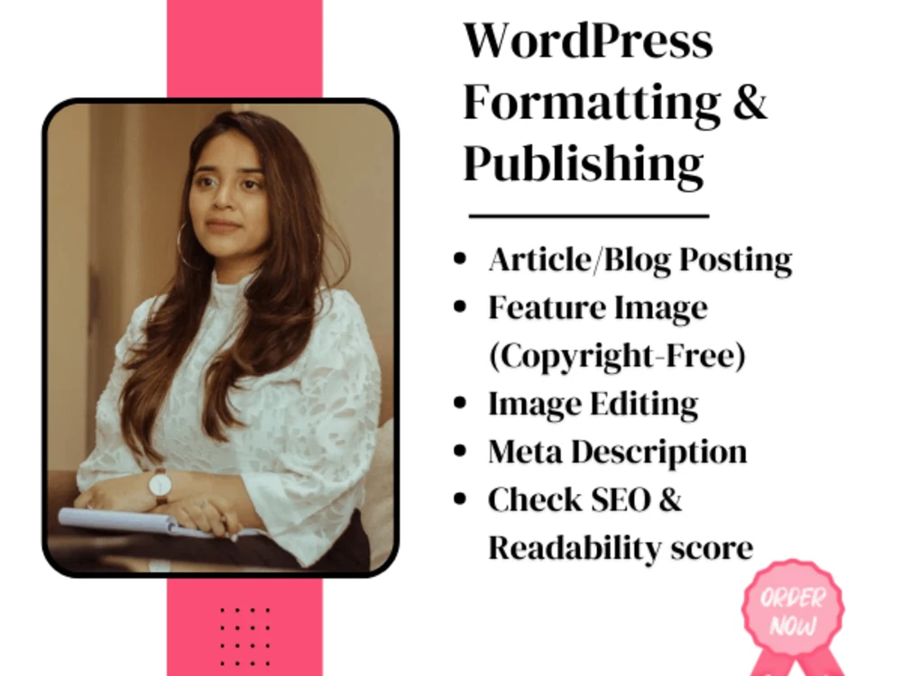Virtual Assistance for WordPress (Formatting, Image Creation & Publishing) | Upwork