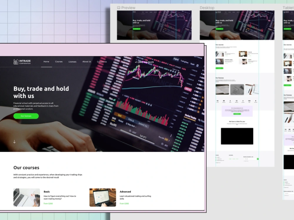 A pixel perfect website with HTML CCS Bootstrap | Upwork