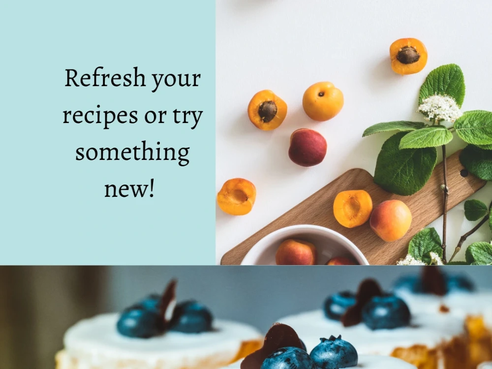 A new recipe created or an existing recipe developed into an amazing ...