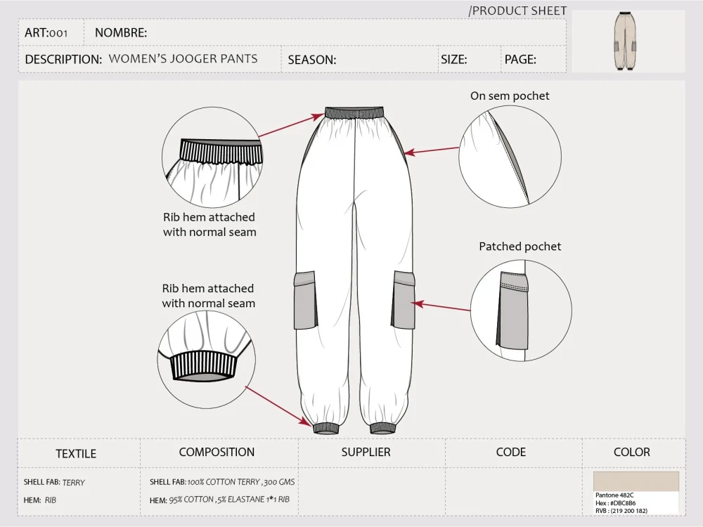 A Professional Tech Pack For Your women's Activewear Design | Upwork