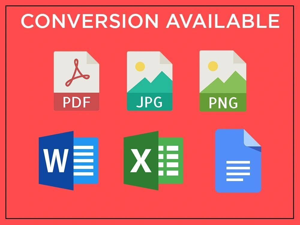 Accurate Data Entry, Manual Typing & PDF/Image to Word/Excel Conversion. | Upwork