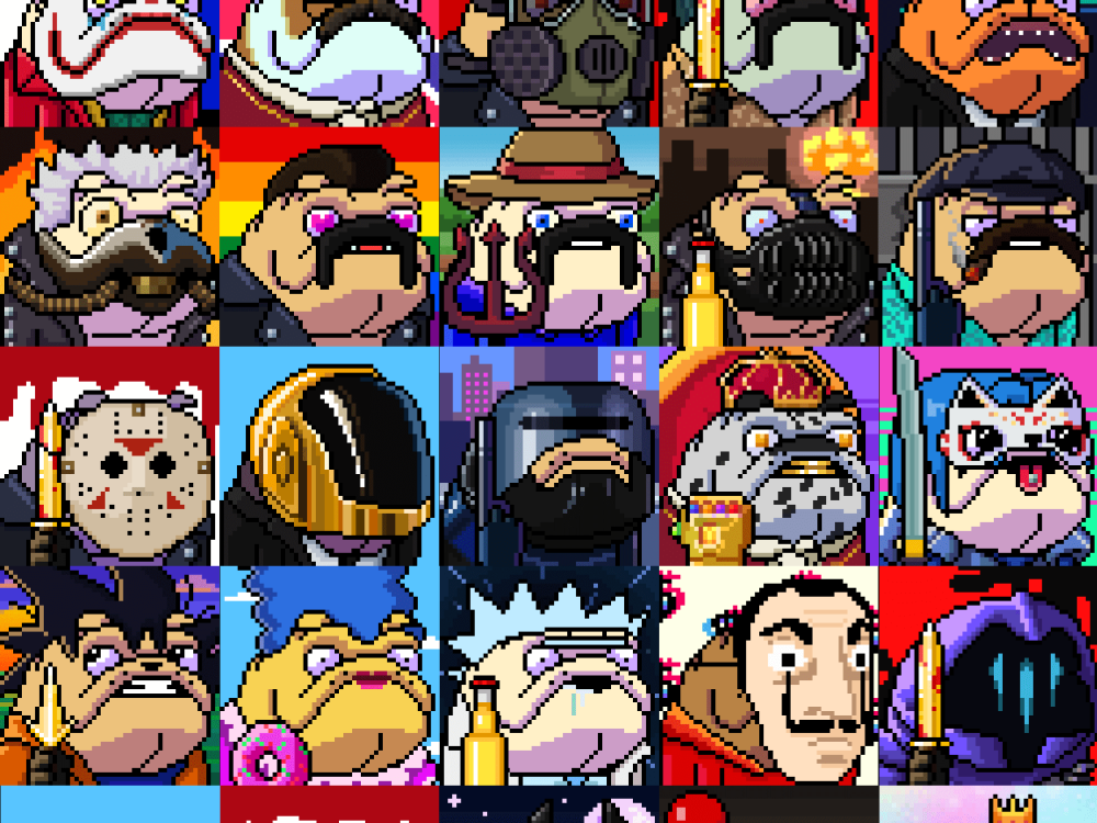 The beautiful NFT pixel art collection | Upwork