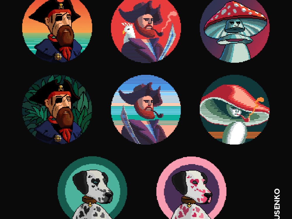 The beautiful NFT pixel art collection | Upwork