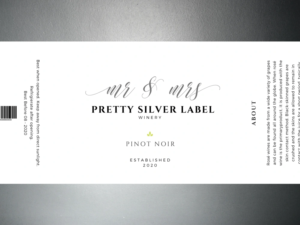 A fantastic label built to size for your product | Upwork