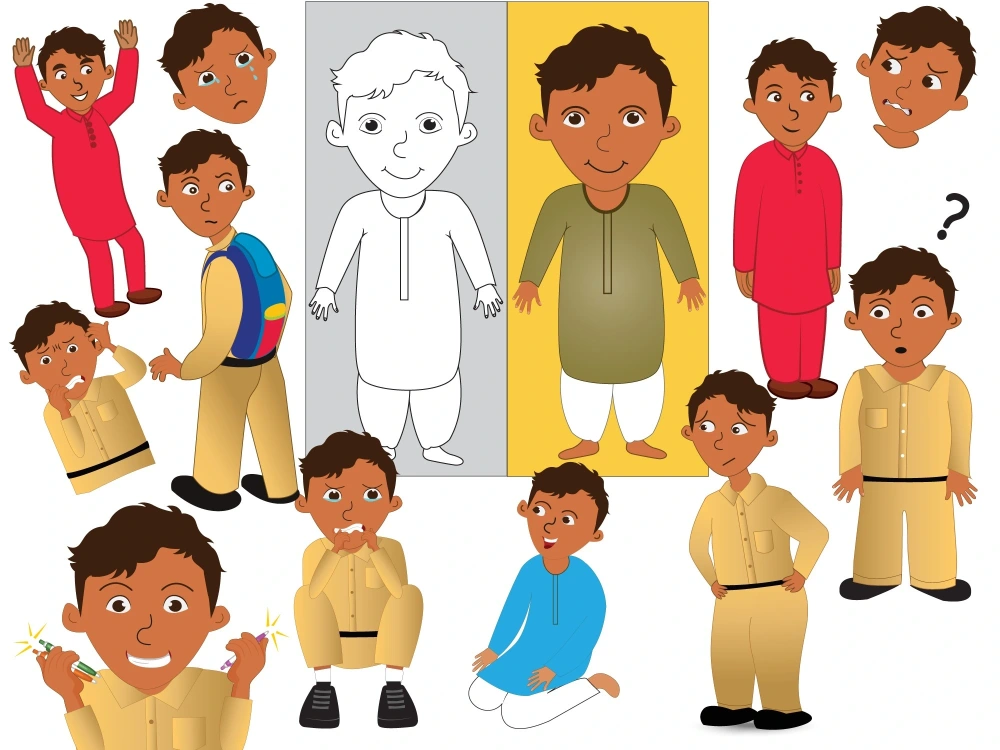 Custom cartoon character design | Upwork