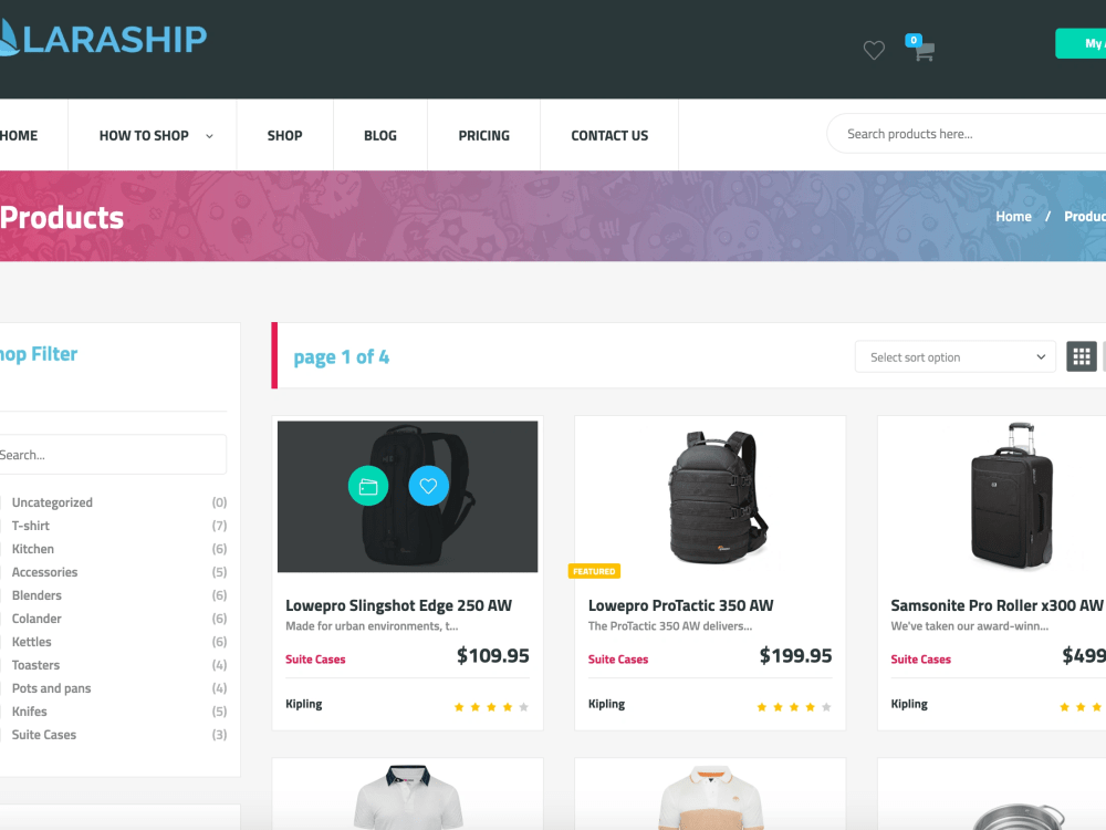 Laraship - #1 Laravel Modular Platform for Rapid Development | Upwork