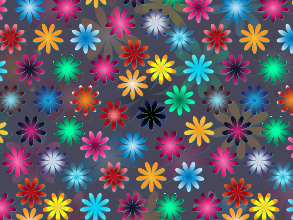 Attractive, seamless floral and geometric pattern | Upwork