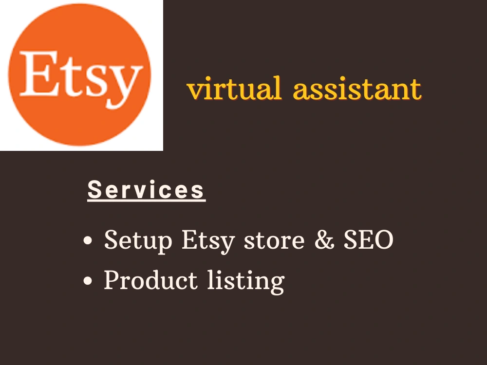 Etsy store setup with SEO and product listing, | Upwork