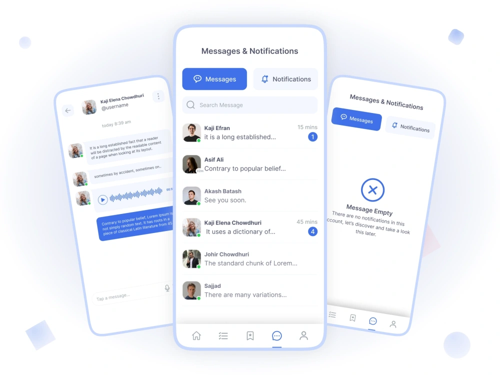 Clean and modern App UI Design with best User Experience | Upwork