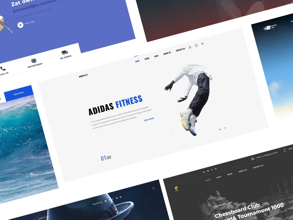 An amazing website design for your business with pixel perfect | Upwork