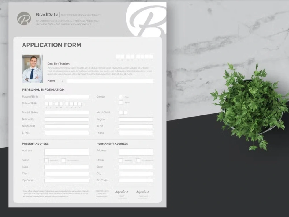 A professional fillable pdf | Upwork