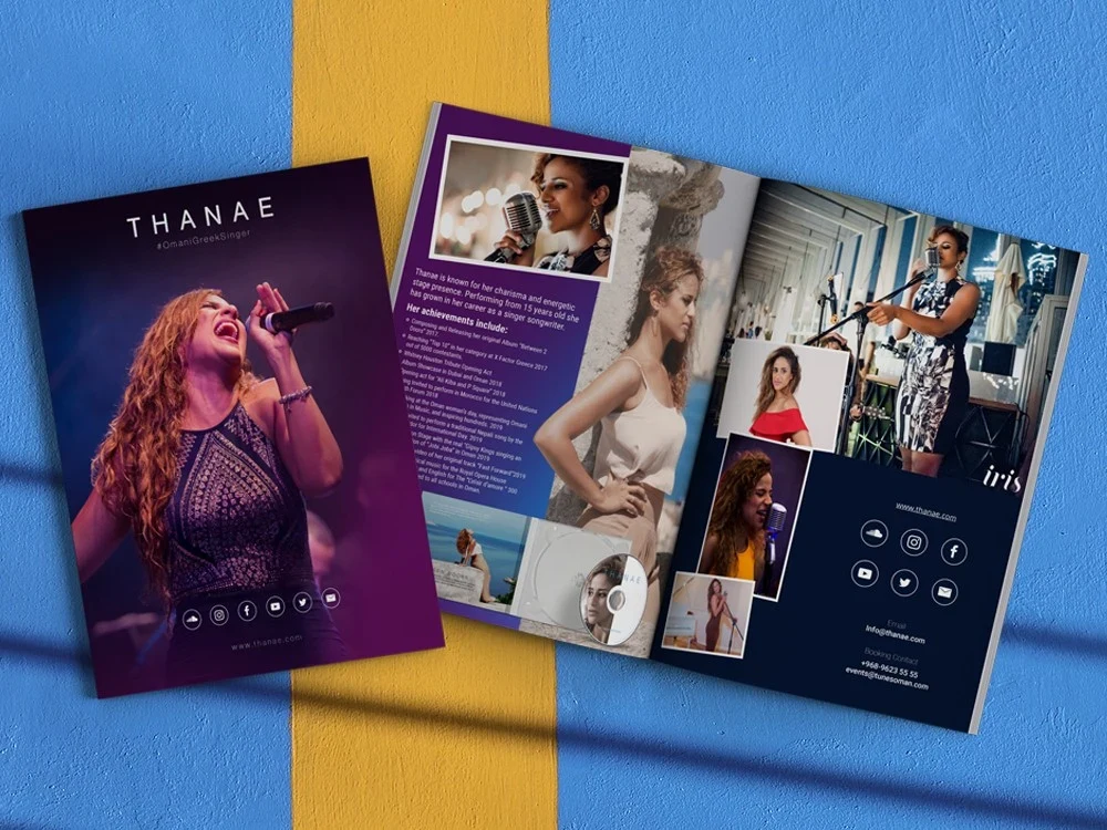 An artist EPK & Electronic Press Kit | Upwork