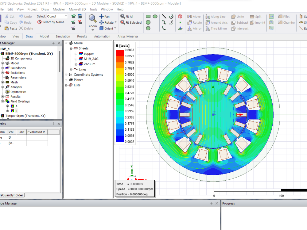 2d, 3d Ansys maxwell electromagnetic simulations | Upwork