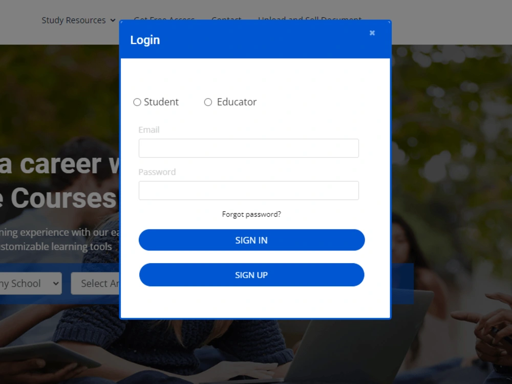 Elearning websites with Admin, Teacher & Student dashboard | Upwork