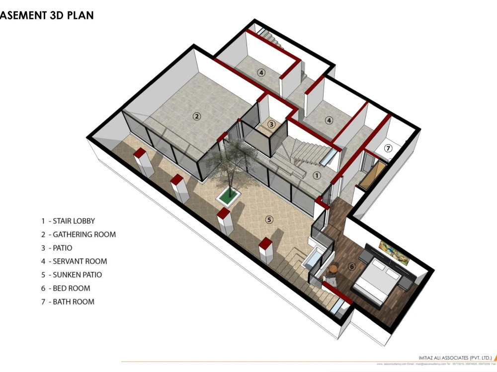 3d Axonometric Floor Plans of your rooms or buildings | Upwork