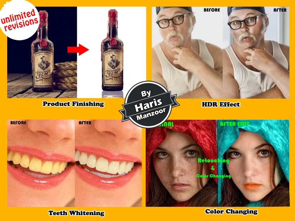 A quick photoshop editing in 4 hours | Upwork